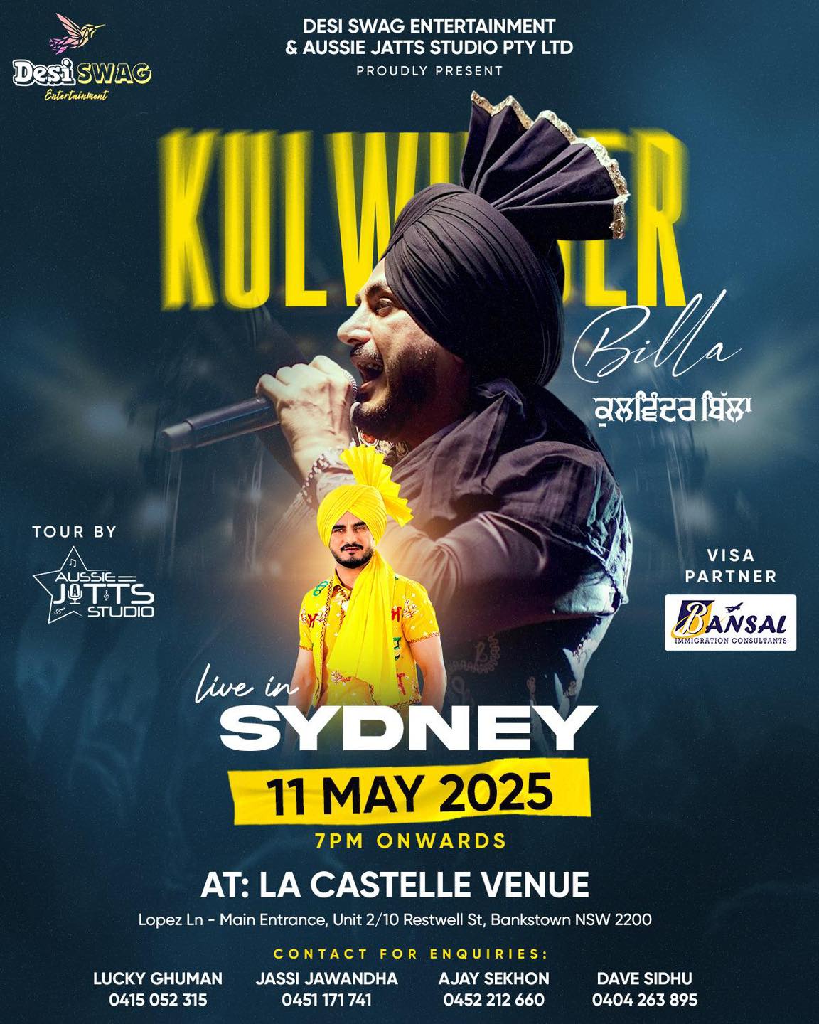Buy ticket for Kulwinder Billa Live In Sydney | Best event in your city ...